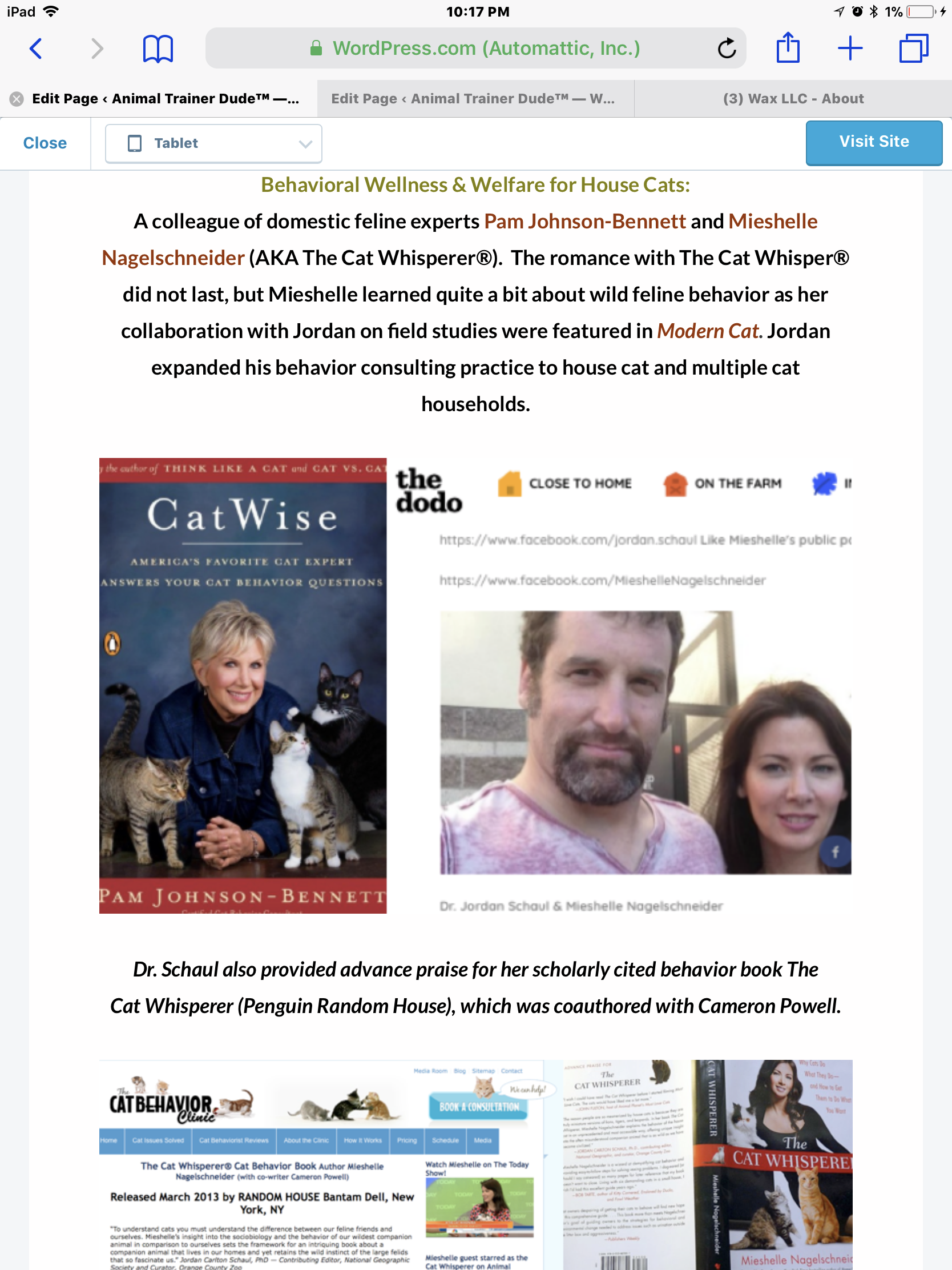 Cat Trainer Dude™️ – Dr. Jordan Schaul